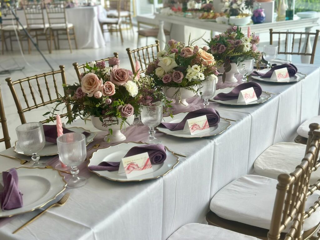 Set de Mesa Principal XV – Eventos Altura